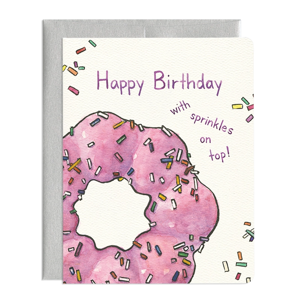 'Birthday Sprinkles' Card – Fluff Alpaca