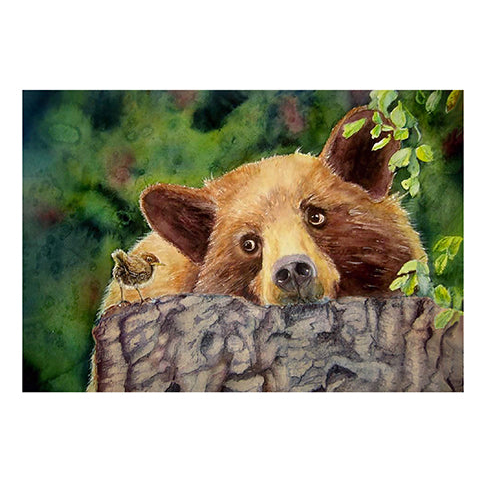 'Curiosity' Card – Fluff Alpaca