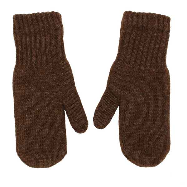 Boucle Lined Alpaca Mittens - Alpaca Wool | Fluff Alpaca