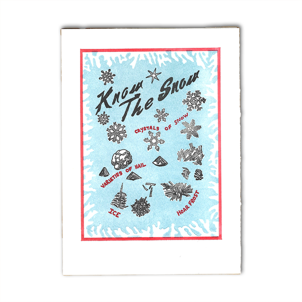'Know the Snow' Card – Fluff Alpaca