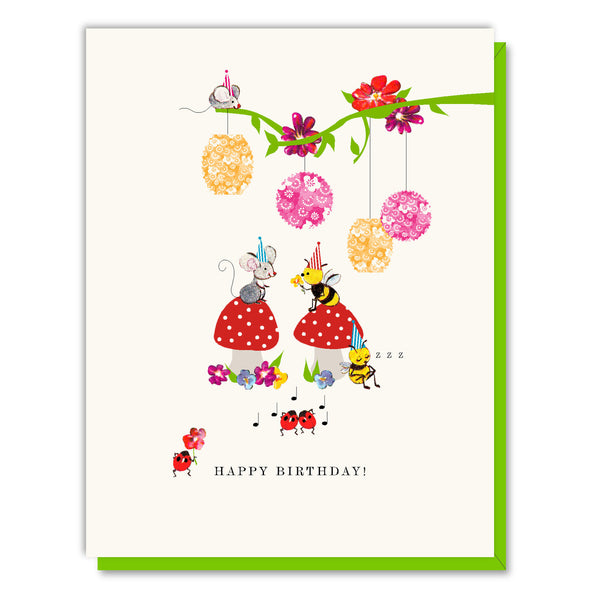 'Birthday Party' Birthday Card – Fluff Alpaca